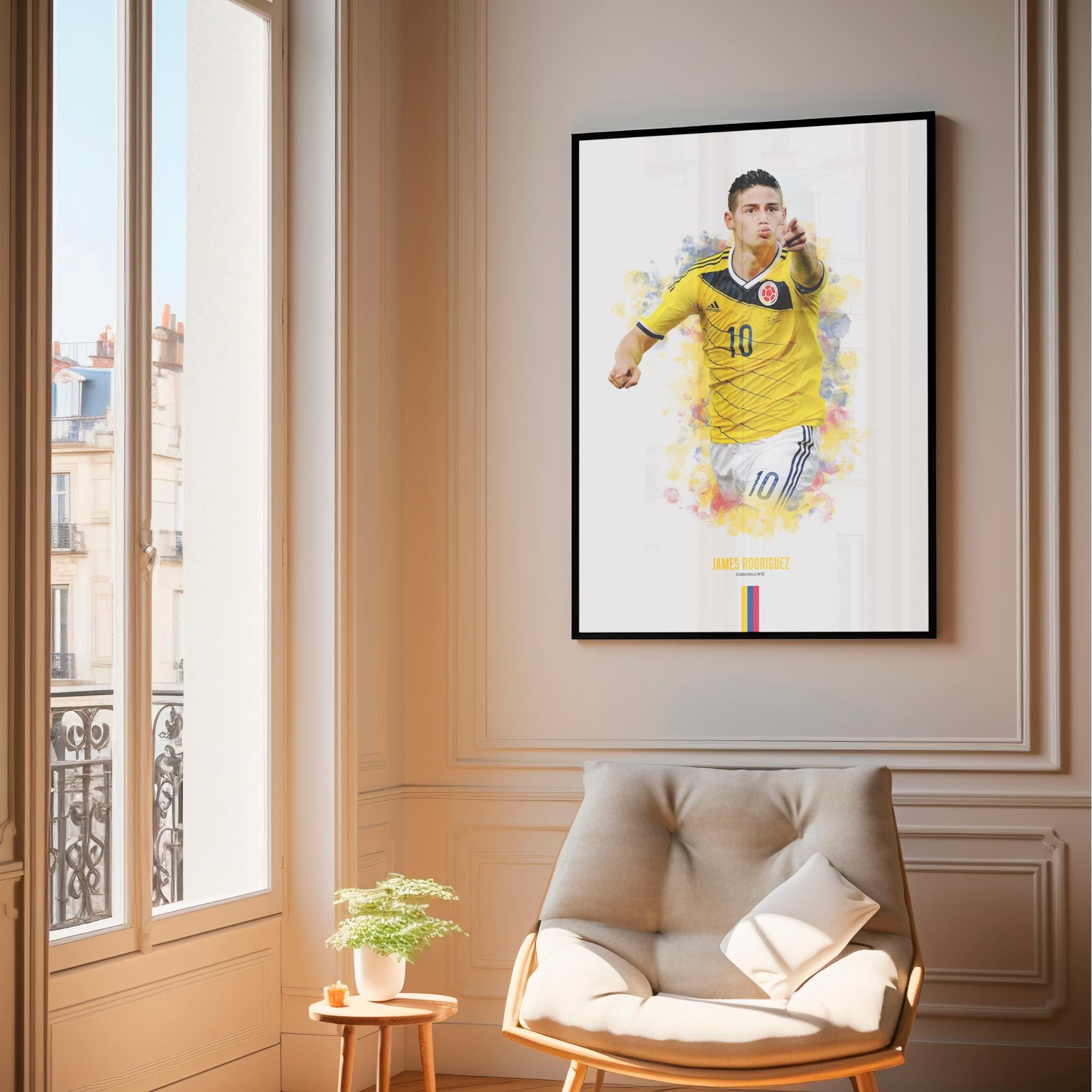 James Rodriguez Poster, Football Poster, Soccer Poster, Sports Poster ...