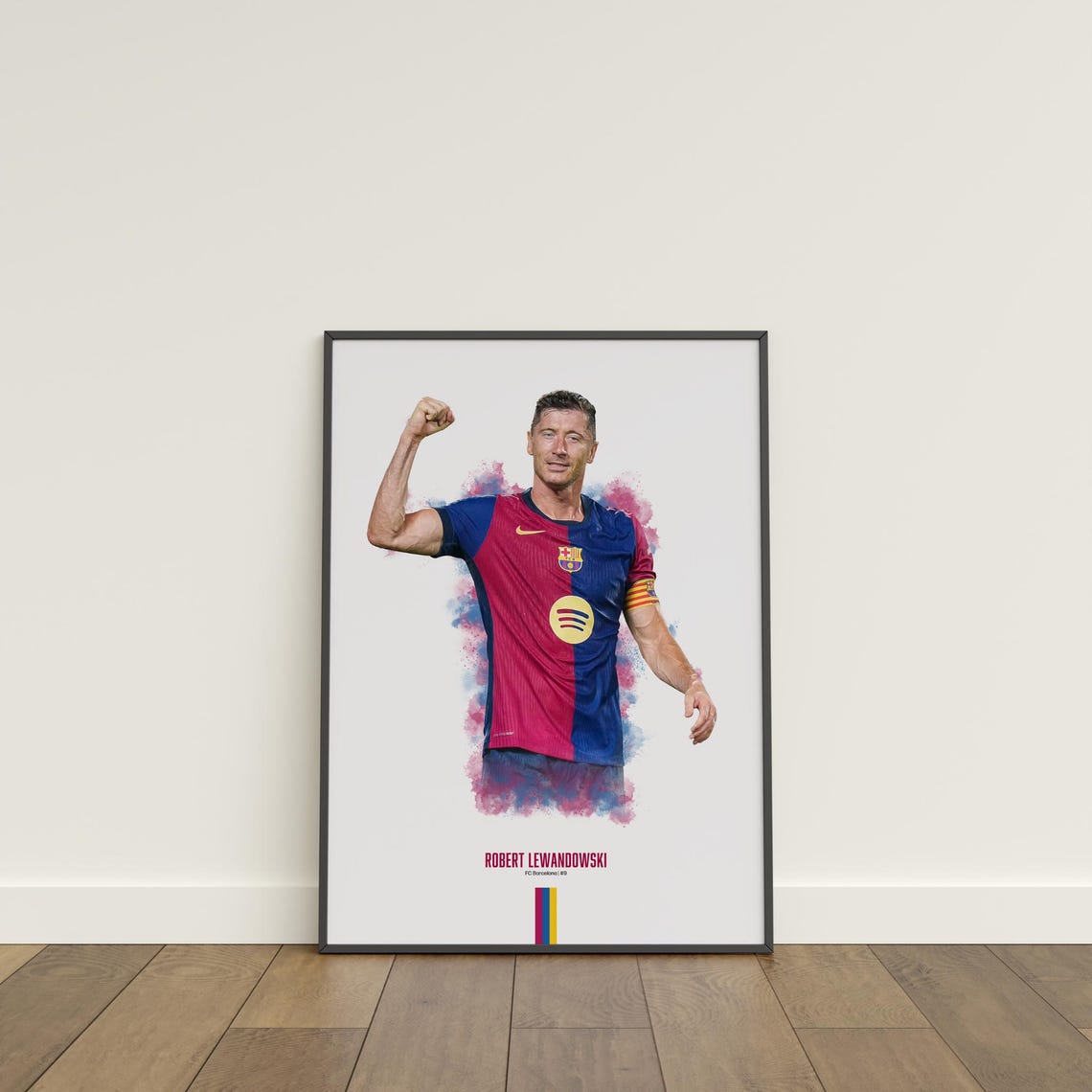 Robert Lewandowski Poster, Football Poster, Soccer Poster, Sports ...