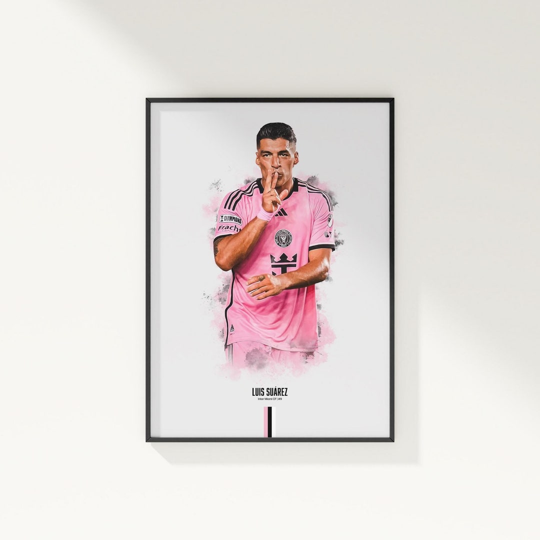 Luis Suarez Poster, Football Poster, Soccer Poster, Sports Poster ...