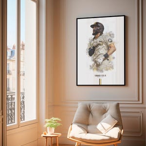 Fernando Tatis Jr Poster, Baseball Poster, MLB Poster, Sports Poster ...