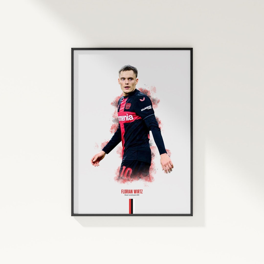 Florian Wirtz Poster, Football Poster, Soccer Poster, Sports Poster ...
