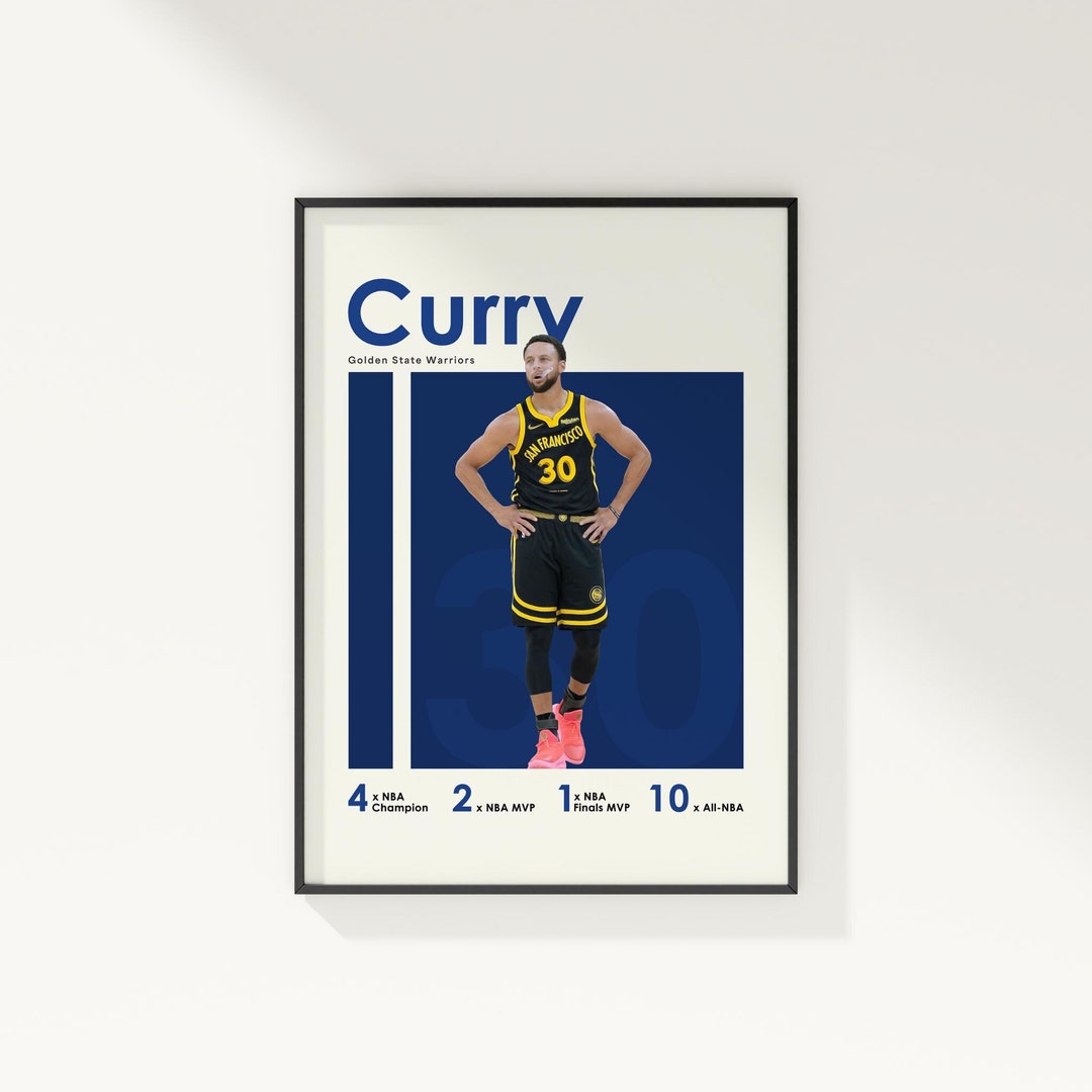 Steph Curry Poster, Basketball Poster, NBA Poster, Sports Poster ...