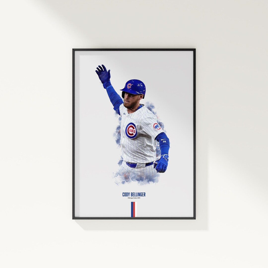 Cody Bellinger Poster, Baseball Poster, MLB Poster, Sports Poster ...