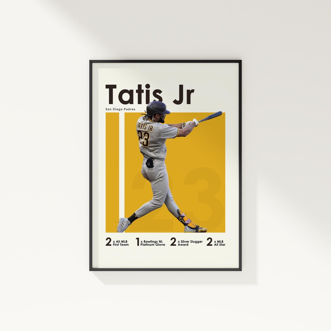 Fernando Tatis Jr Poster, Baseball Poster, MLB Poster, Sports Poster ...