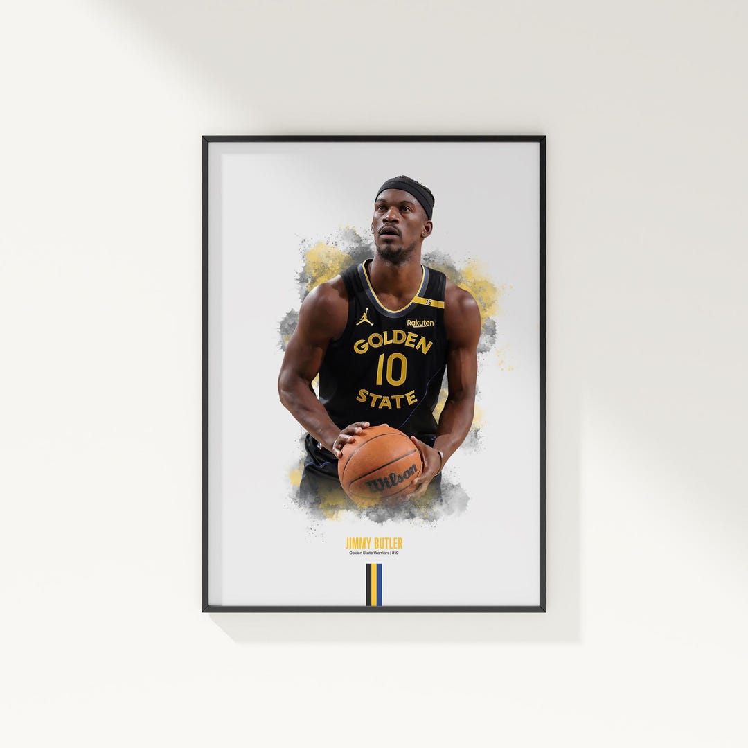 Jimmy Butler Poster, Basketball Poster, NBA Poster, Sports Poster ...