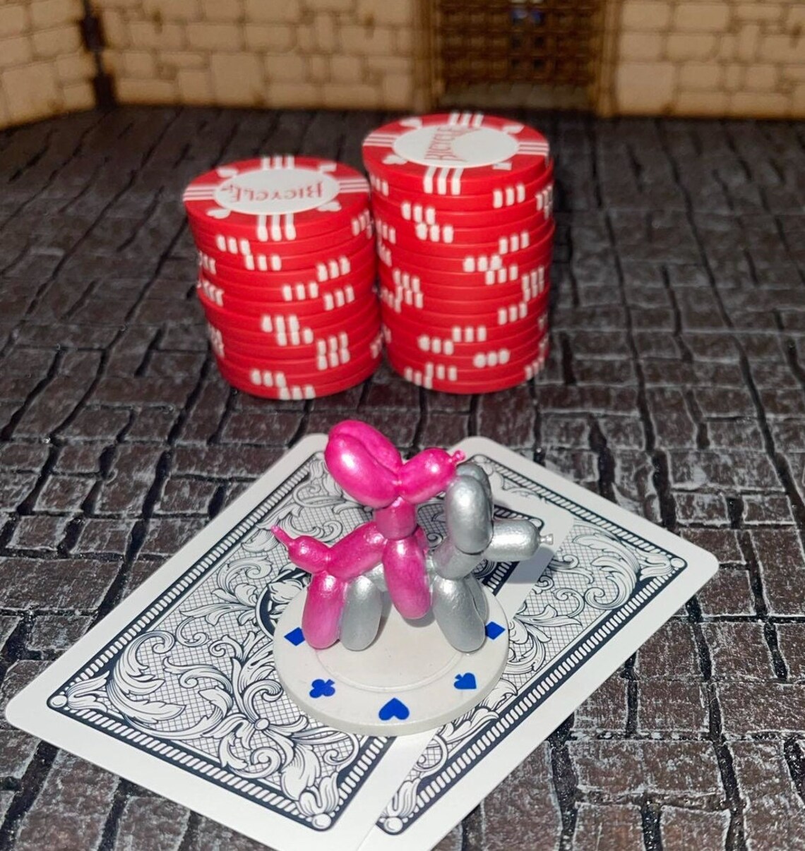 Balloon Animals Poker Card Protectors. Custom 3D Printed and Hand ...