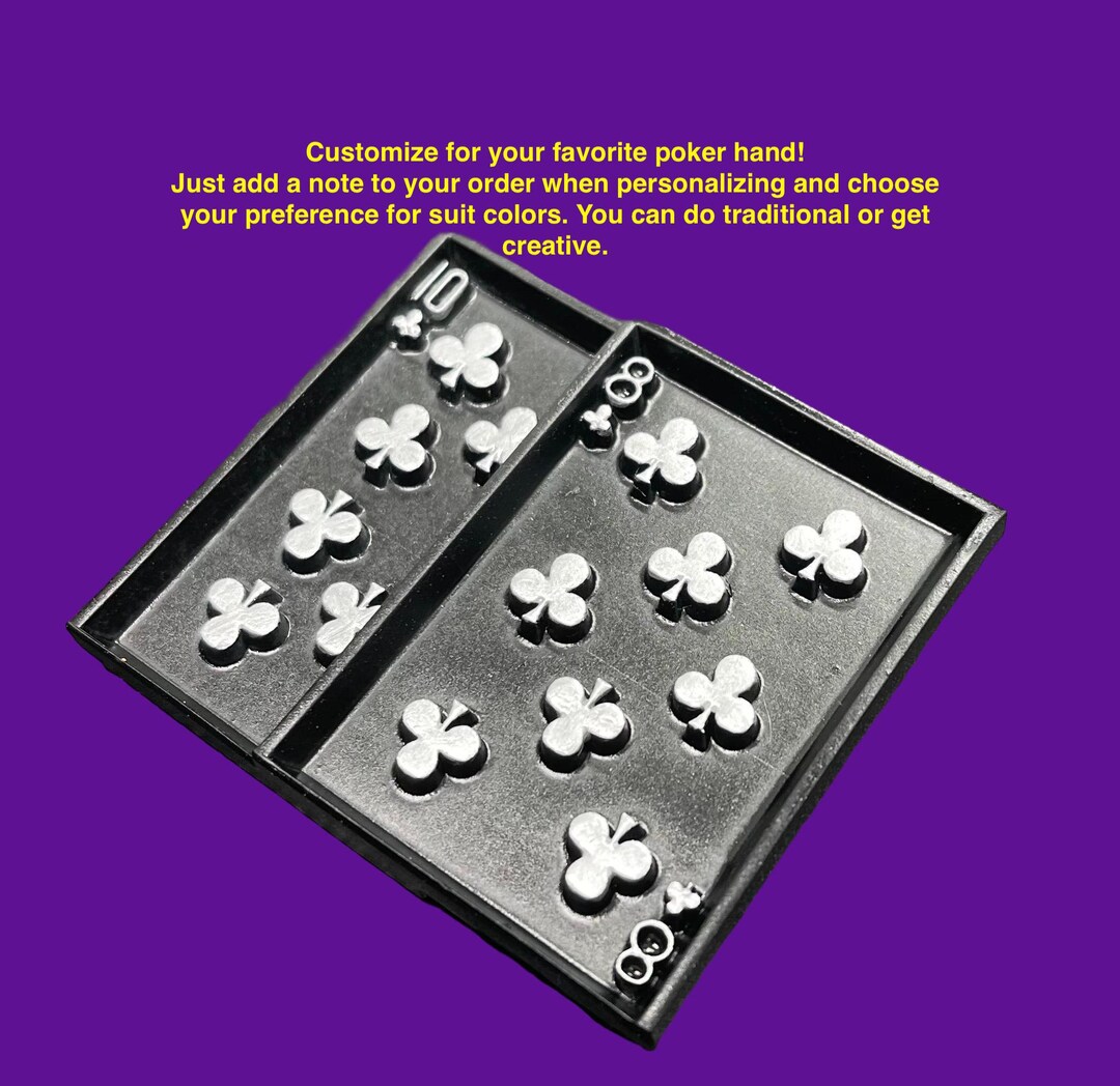 Your Favorite Poker Hand Card Protector. Customizable for You. Custom ...