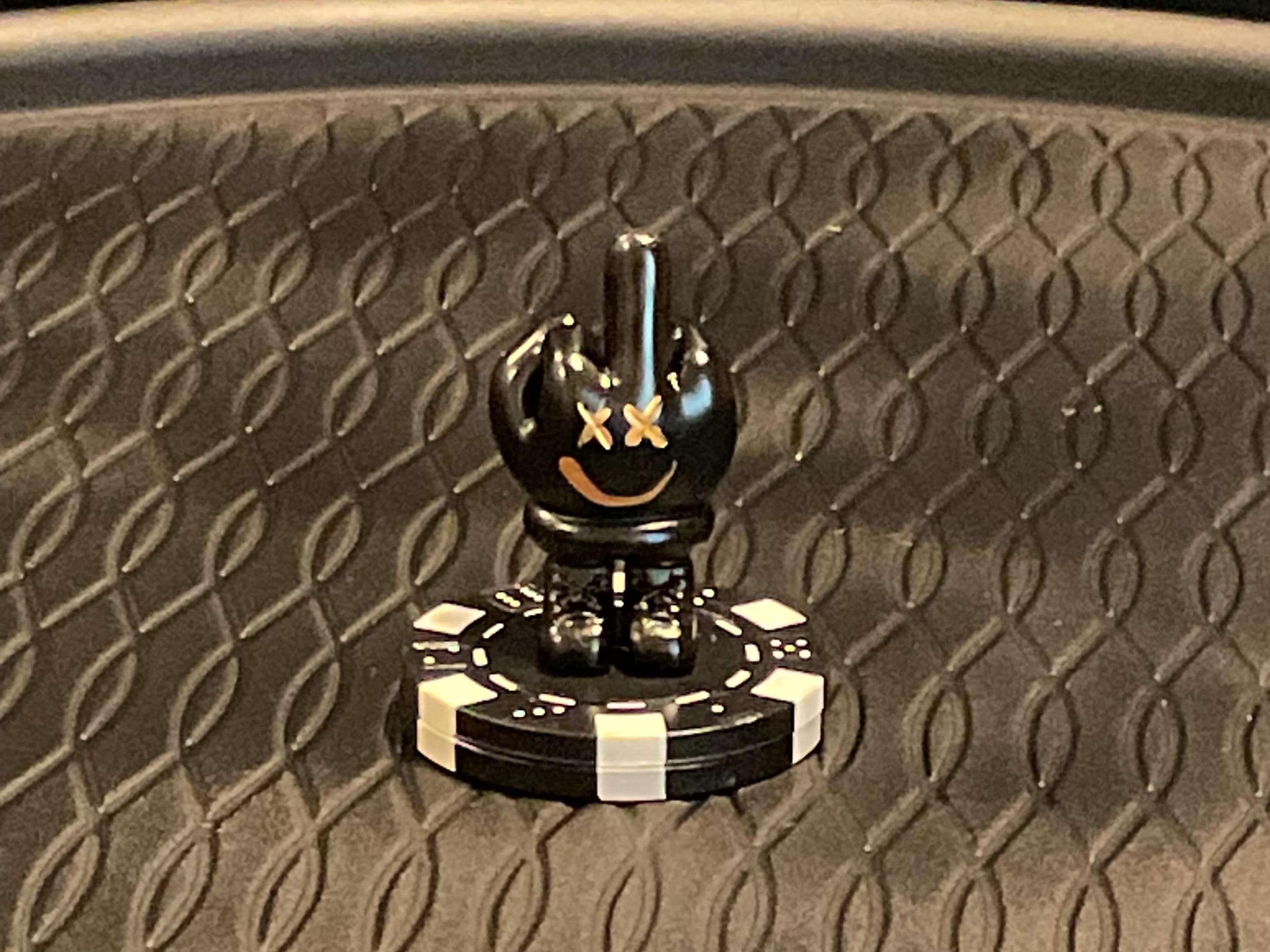 Middle Finger Poker Card Protector. Custom 3D Printed & Hand Painted - Etsy