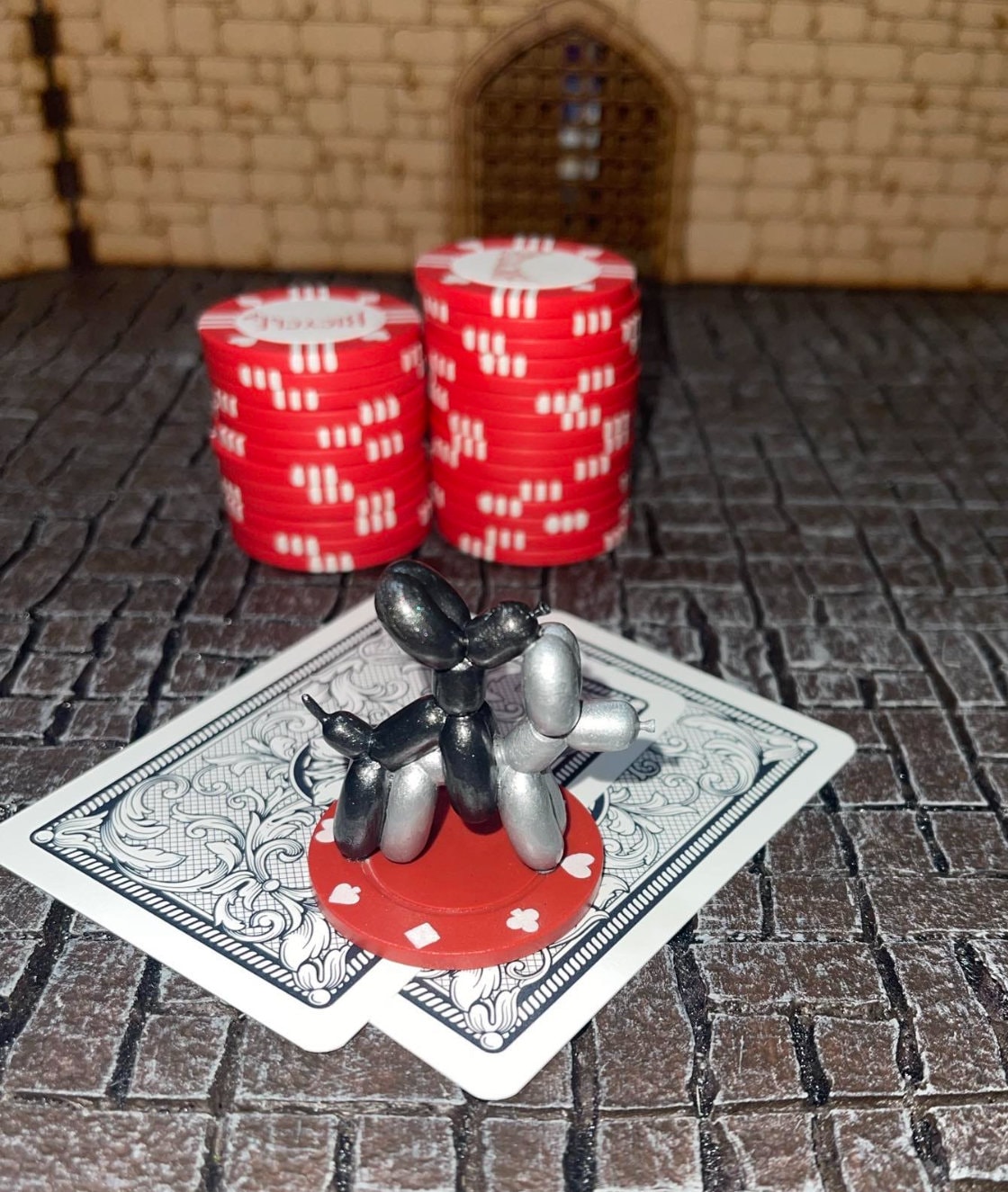 Balloon Animals Poker Card Protectors. Custom 3D Printed and Hand ...