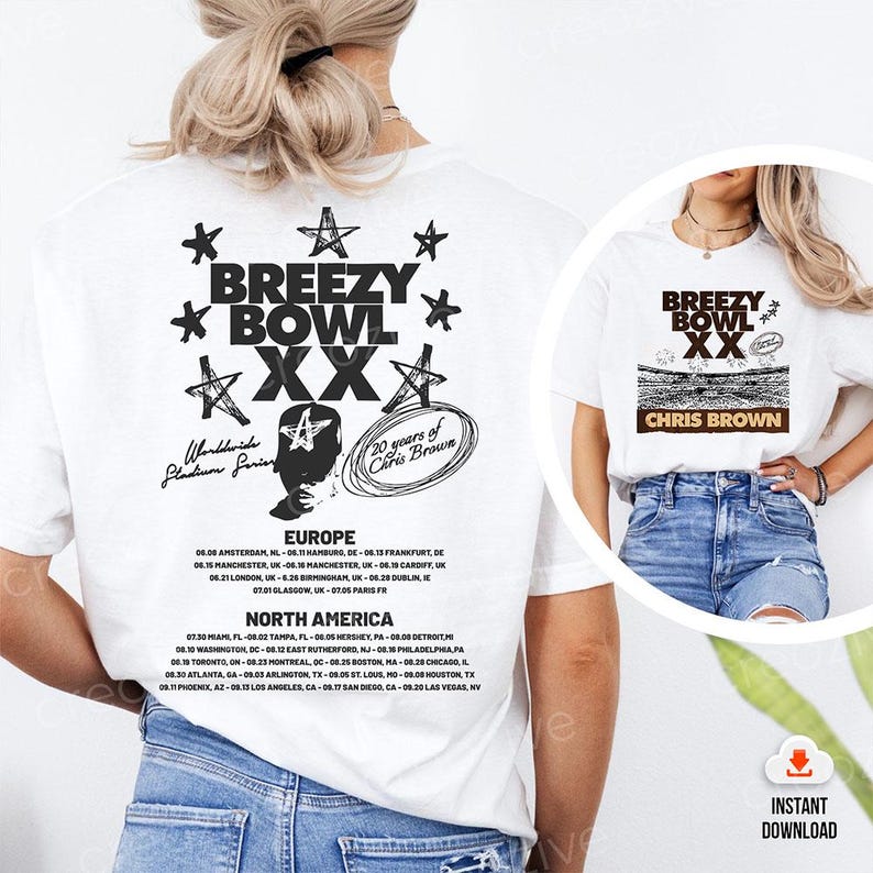 40+ Chris Brown Breezy Bowl XX Tour 2025 Png Bundle, Breezy Bowl Png, Ch-ris Bro-wn Concert 20 ...