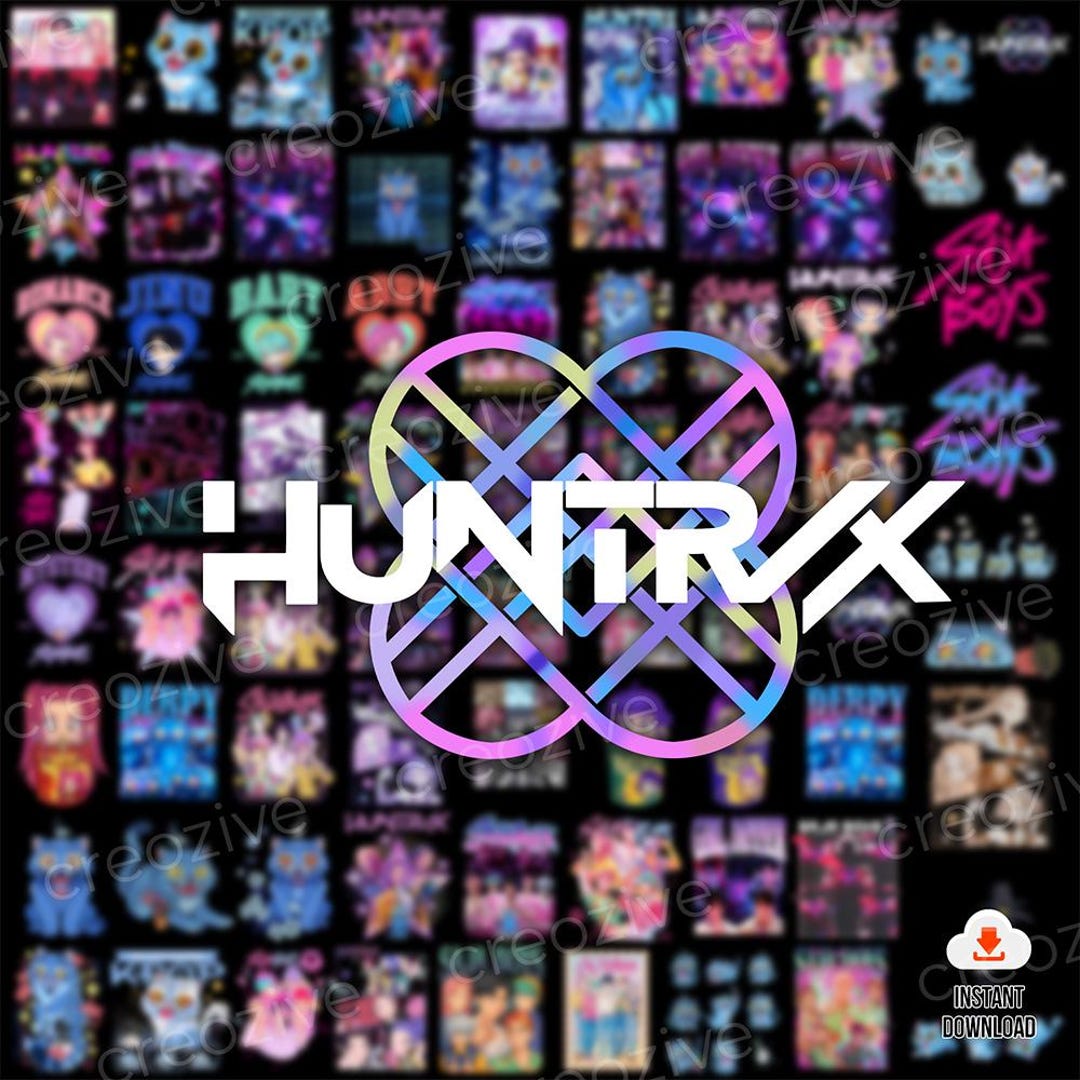80+ Kpop Demon Hunter Png Bundle, Sa-ja Boy Png, Hun-trix Png, Girl ...