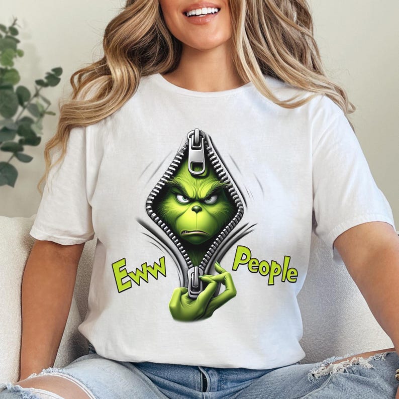 Grinch Eww People Svg Png Ew People Grinch Svg Png Grinchy Christmas ...