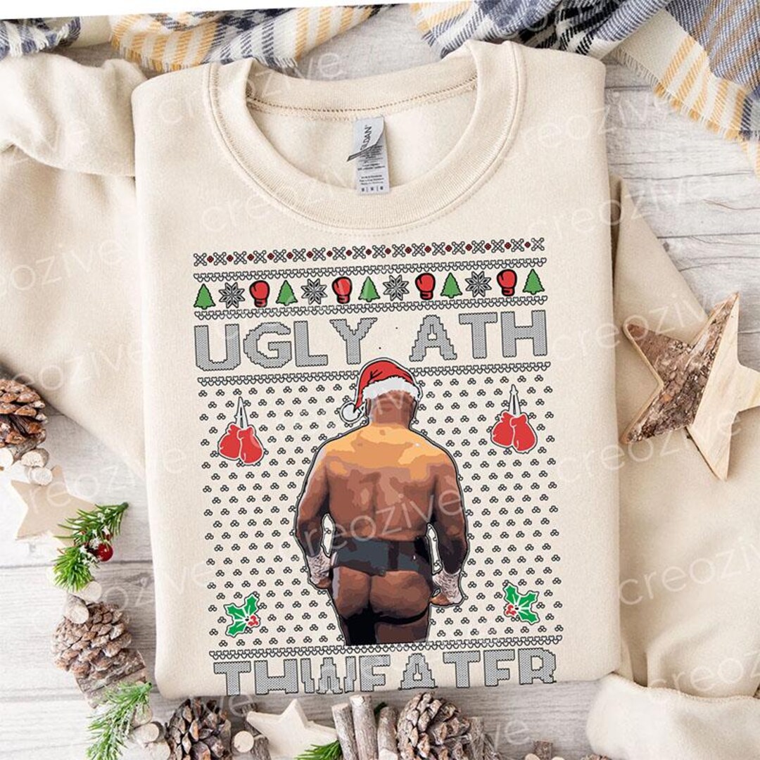 Ugly Ath Thweather Png, Merry Chrithmith Kith My Ath, Mike Tyson Butt ...