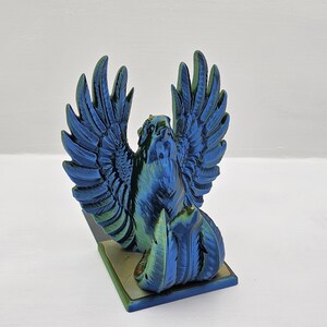 Majestic Phoenix Bookend | OVER 40+ Colors! - Etsy
