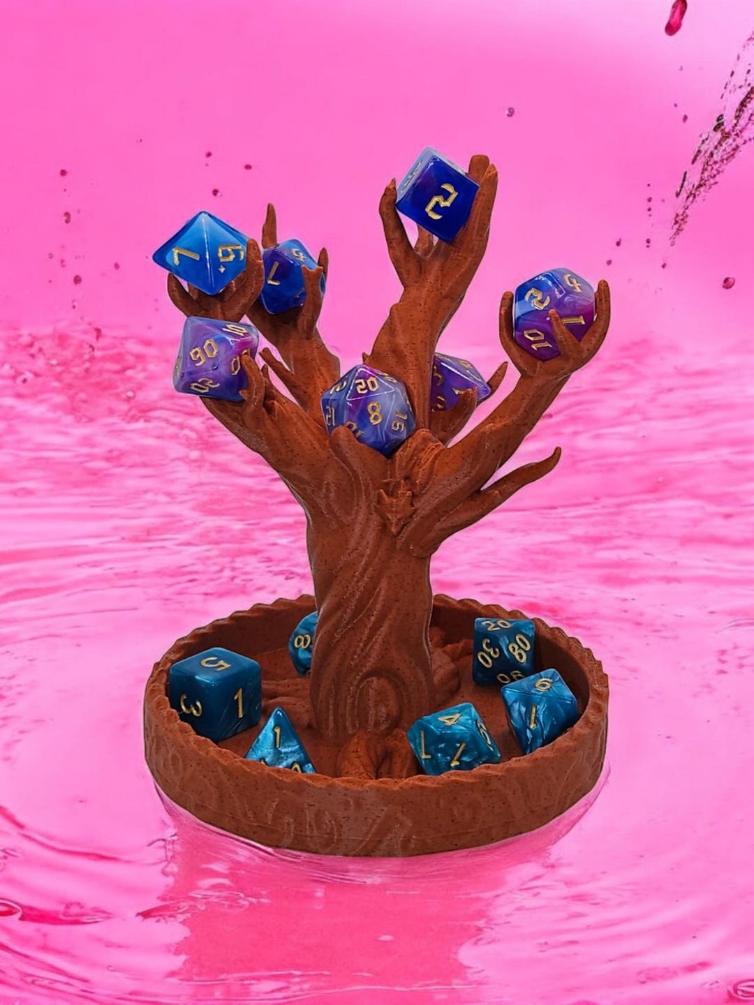 Warped Tree Dice Guardian in 31 Colors - Etsy