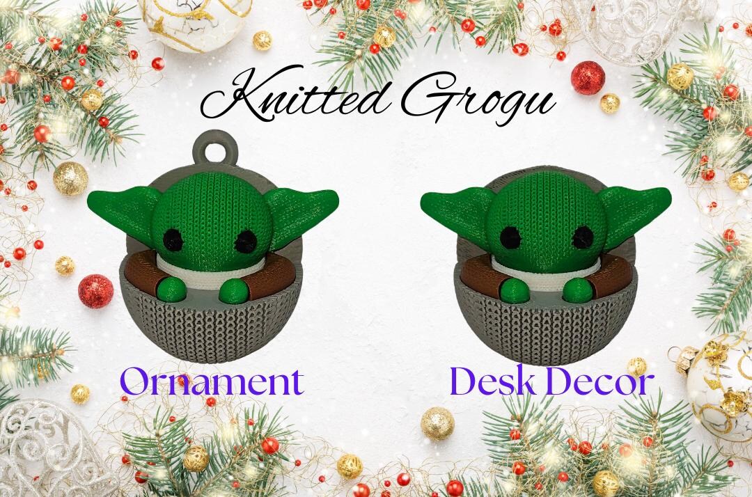 Baby Grogu Ornament & Desktop Decoration - Etsy