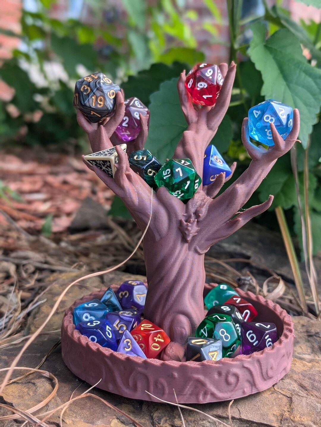Warped Tree Dice Guardian Free Shipping 3D Printed Fantasy Dice Holder ...