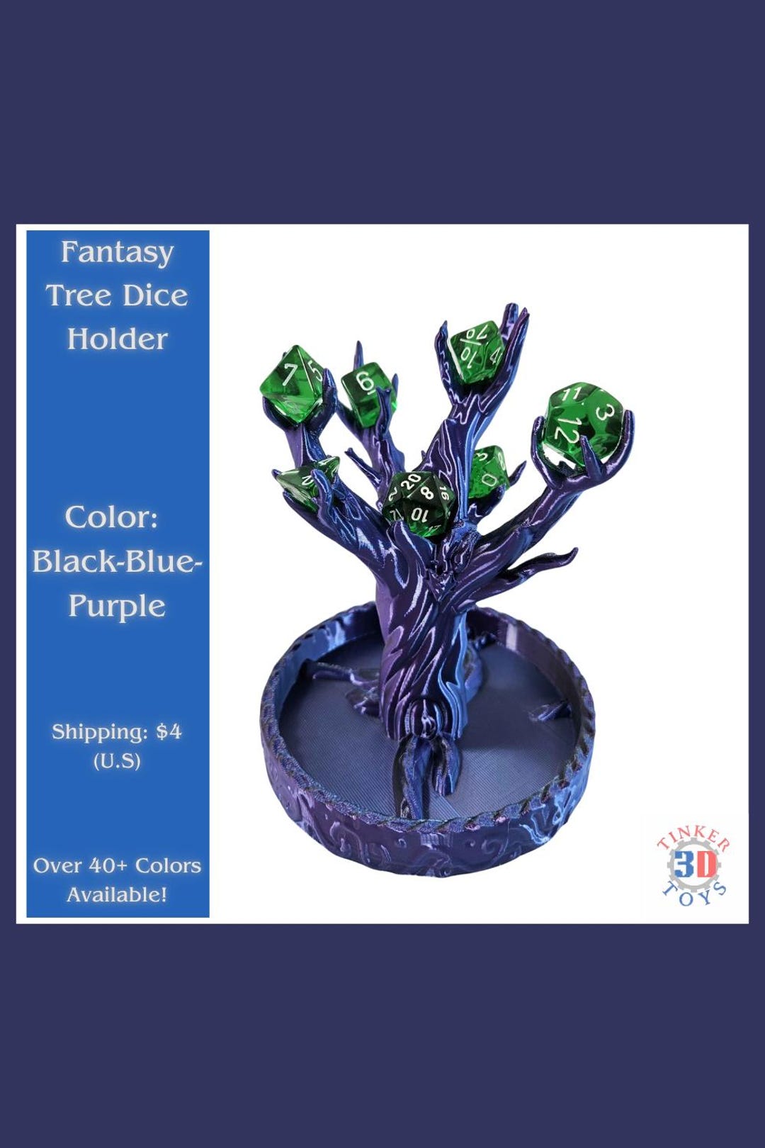 Fantasy Tree Dice Holder for D&D and Tabletop RPG Games | Enchanted ...