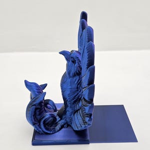 Majestic Phoenix Bookend | OVER 40+ Colors! - Etsy
