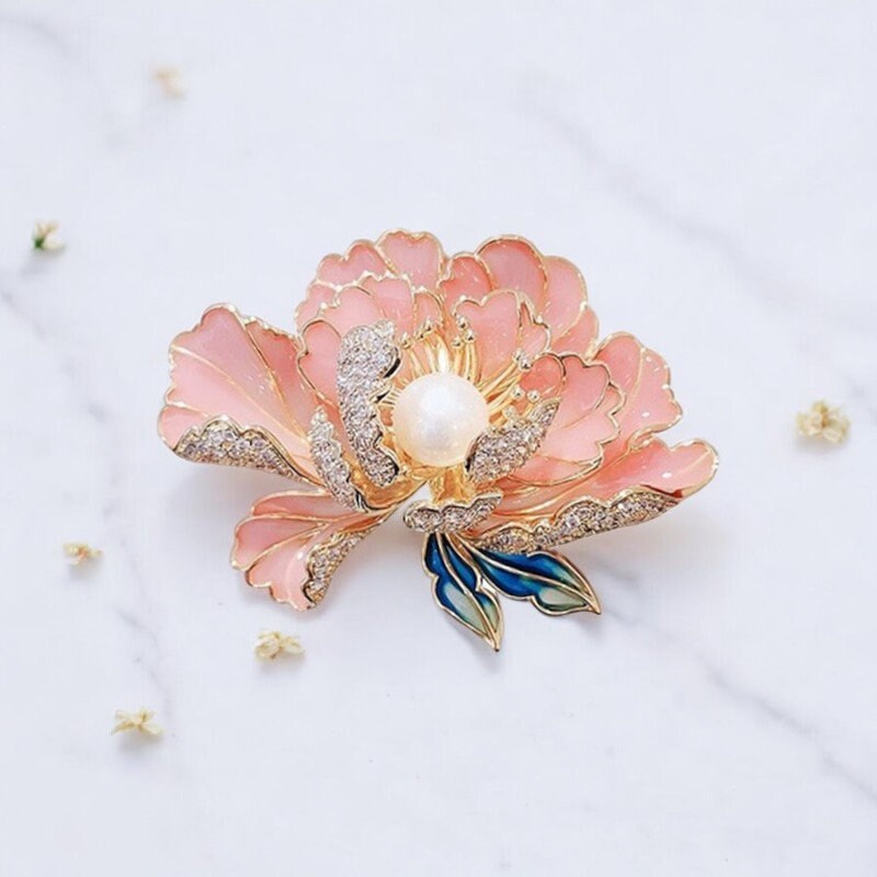 Pink Brooch - Etsy Australia