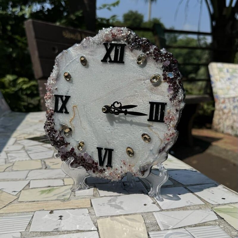 Resin Clock - Etsy