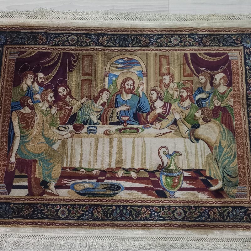 Last Supper Tapestry - Etsy