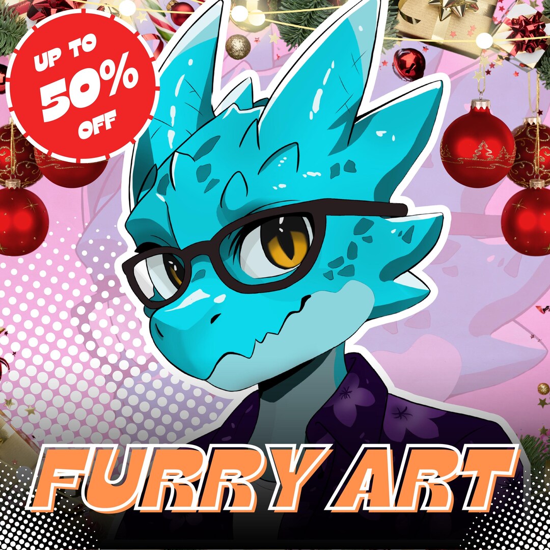 Custom Furry Art Commission | Personalized Fursona Avatar | Anthro ...