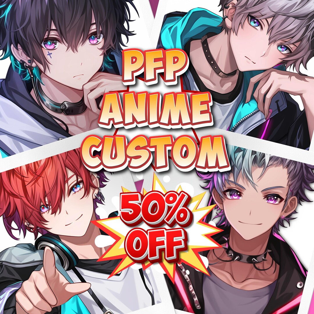 Custom Anime Pfp Character Fan Art,avatar Pfp, Anime Character, Profile ...