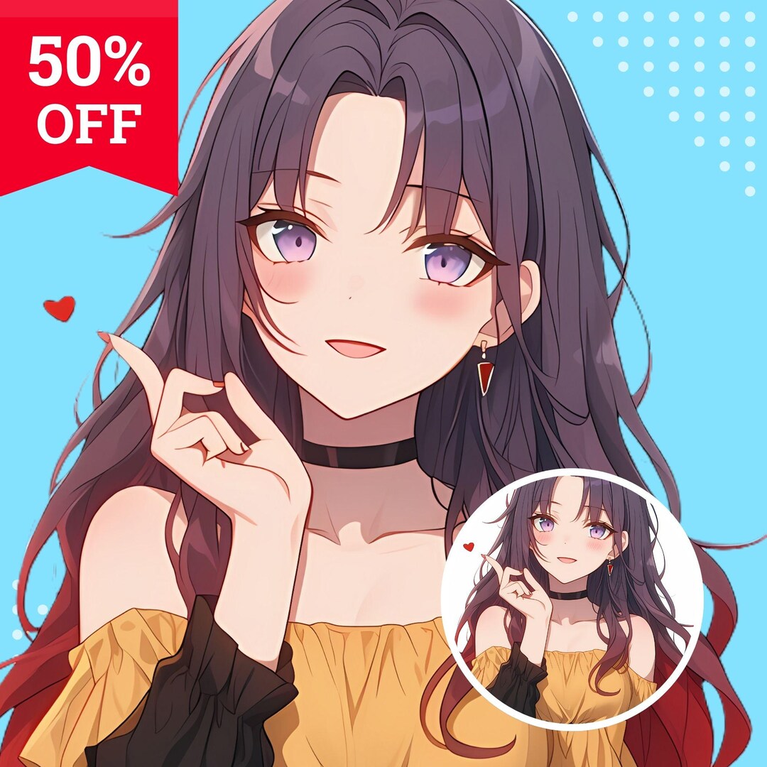 Custom Anime Pfp Character Fan Art,avatar Pfp, Anime Character, Profile ...