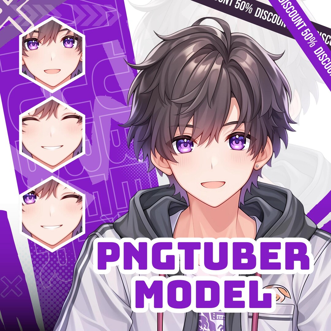 CUSTOM PNGTUBER MODEL Pngtuber, Png Tuber, Twitch Pngtuber, Pngtuber ...