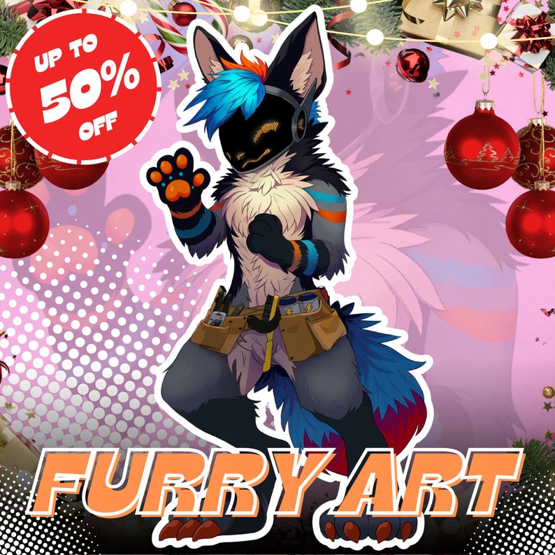 Custom Furry Art Commission | Personalized Fursona Avatar | Anthro ...