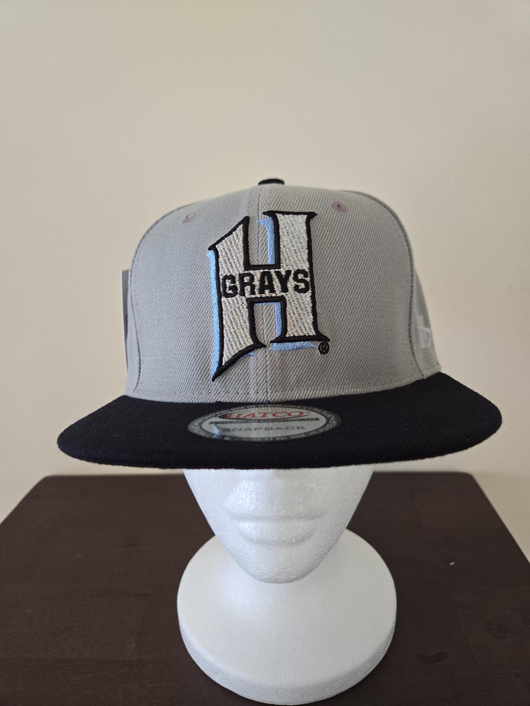 Licensed Homestead Grays NLBM Snapback Baseball Cap (gray) - Etsy
