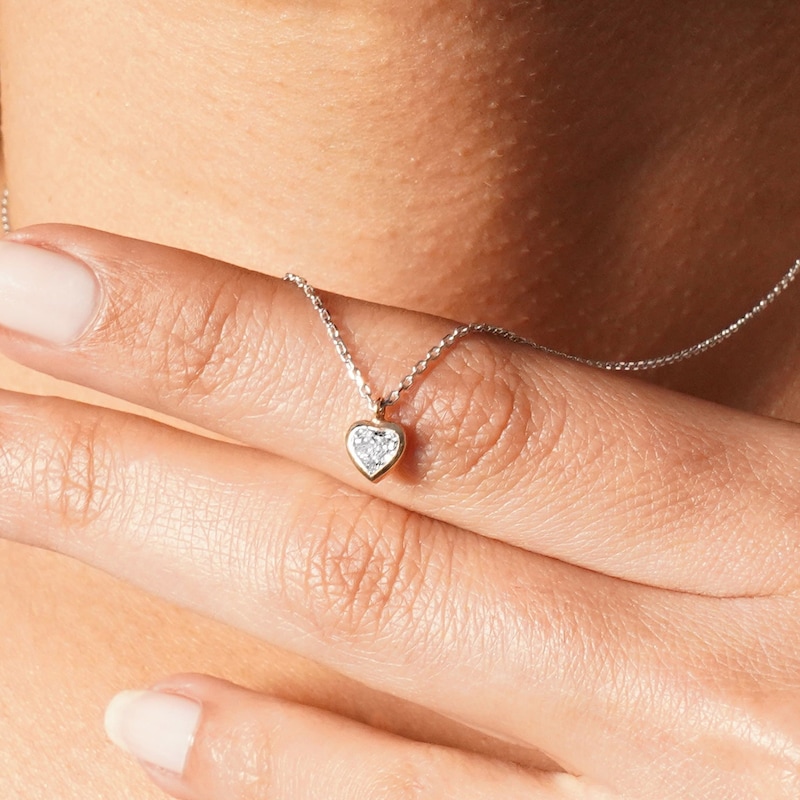 Heart Shape Necklace - Etsy