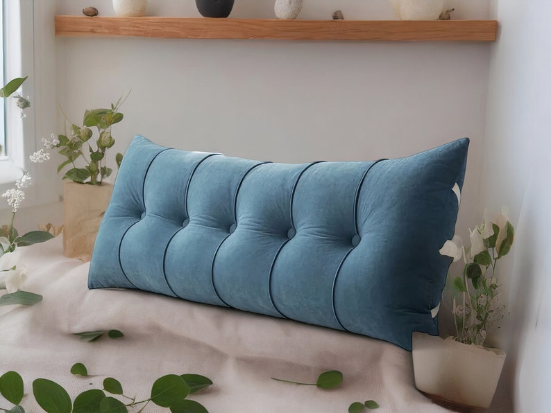 Large Rectangular Back Support Pillow Sofa Bed Lumbar Cushion Nordic ...