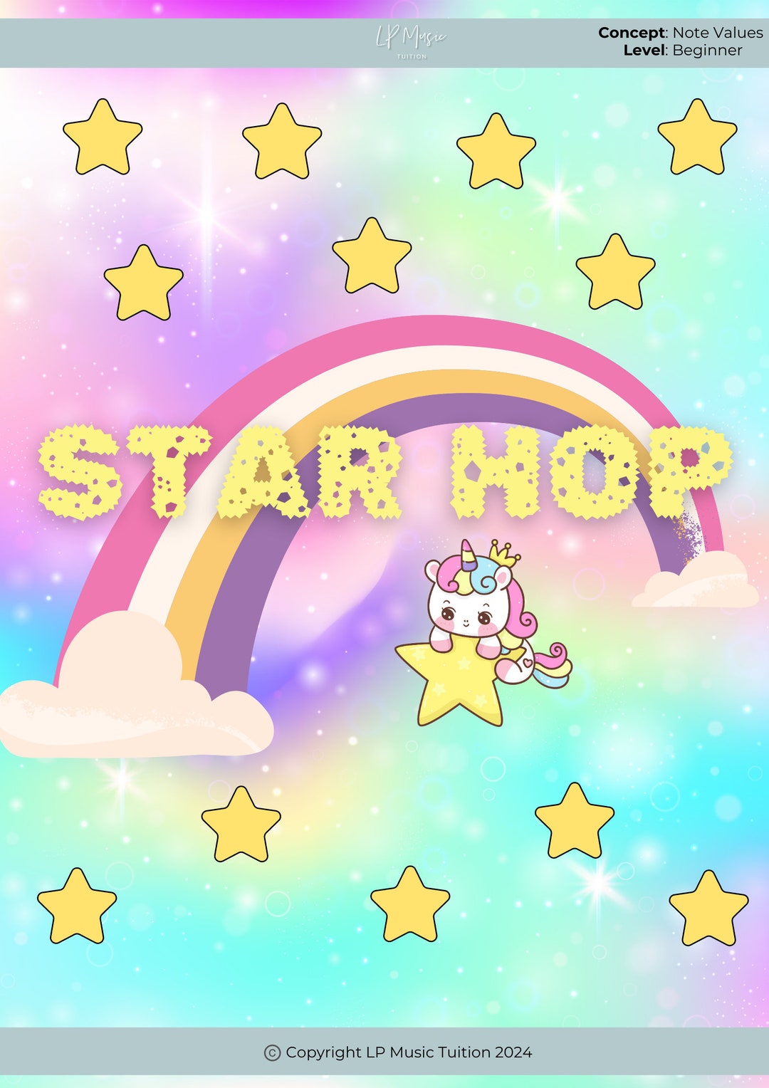 Star Hop - A Music Theory / Note Values / Rhythm Game - Etsy