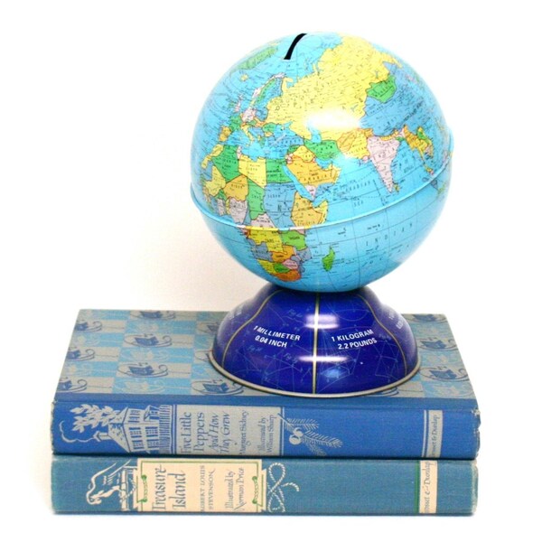 Globe Bank - Etsy