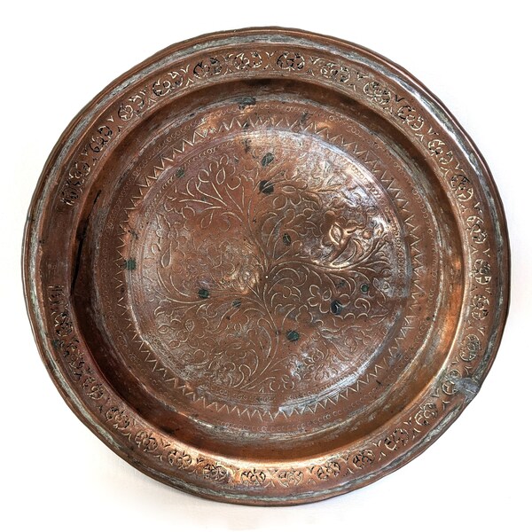 Large Copper Tray - Etsy