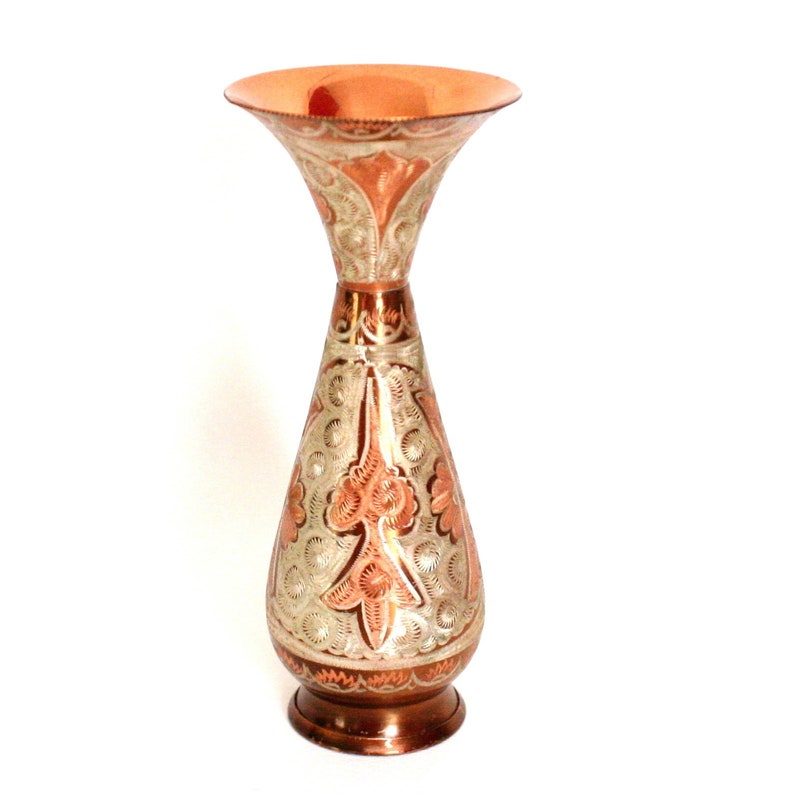 Tin Vase - Etsy