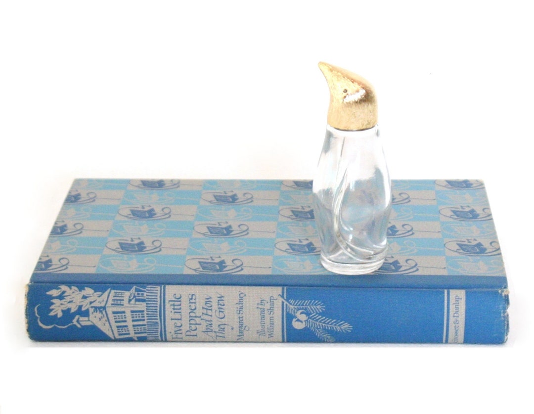 Vintage Penguin Shaped Perfume Bottle Made of Clear Glass With - Etsy