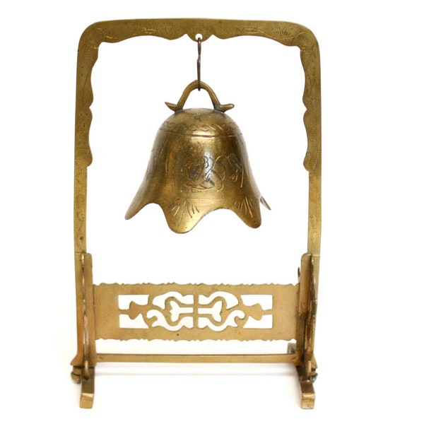 Brass Bell With Stand - Etsy