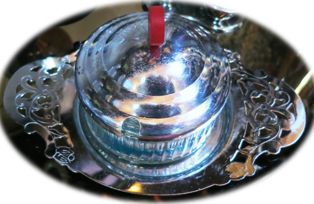 1920s Condiment Set Farberware Tray & Lid Bakelite Finial, Retucilated ...