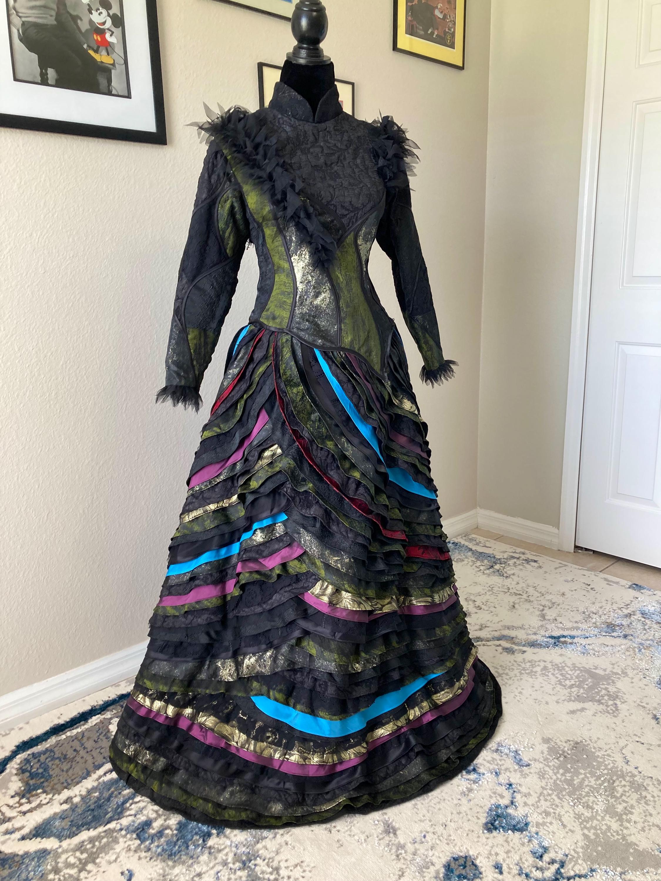Broadway Wicked Elphaba Inspired Adult Gown Cosplay - Etsy