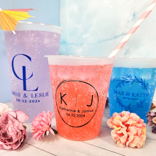 Monogram Cups - Etsy