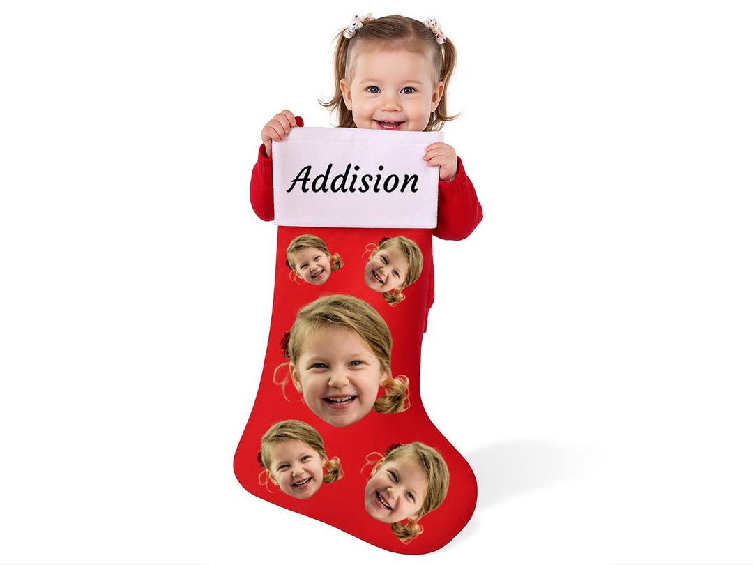 Custom Christmas Stocking, Family Holiday Decor, Christmas Stocking ...