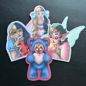 Melanie Martinez Sticker Bundle - Trilogy Tour - Water Resistant ...