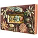 IN STOCK: Seed Pods Ceramic Art Wall Sculpture Tile in Lime Drops Glaze ...