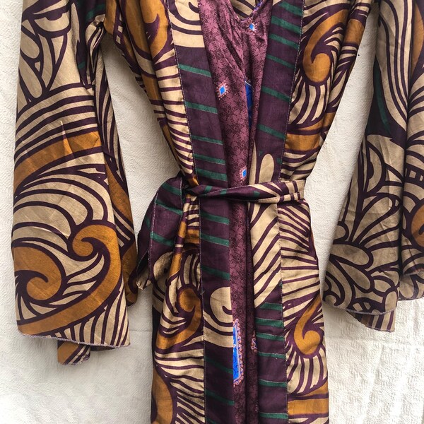 Upcycled Sari - Etsy