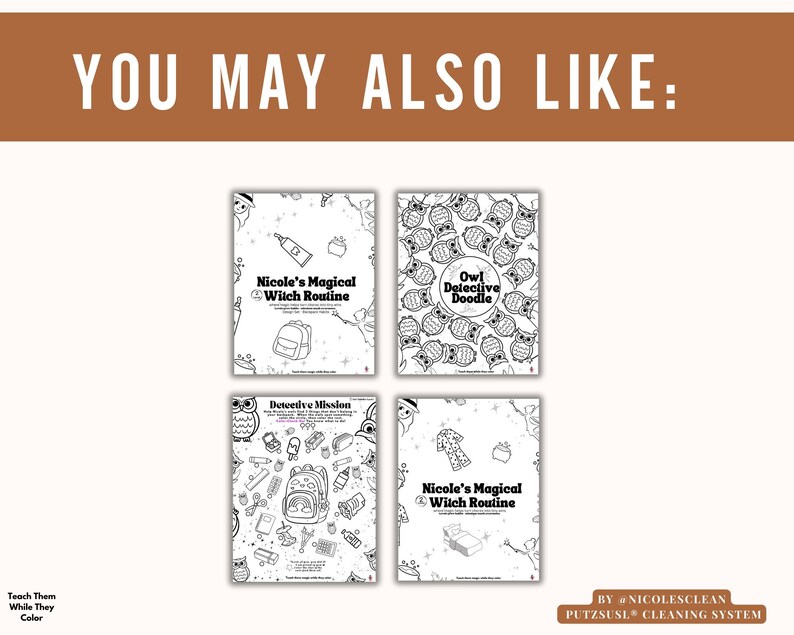 Magical Fairy Chores Mini-bundle – Level 1 – Kids Chore Chart & Routine ...