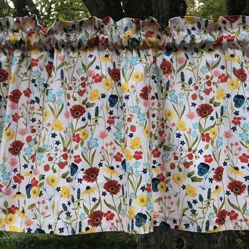 Kitchen Valance - Etsy