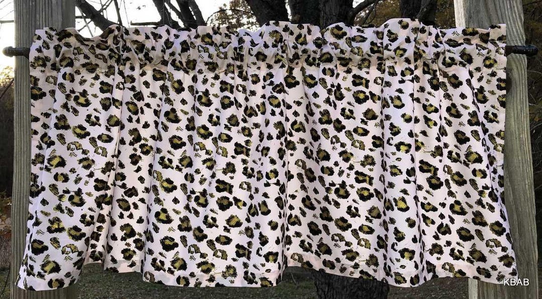 Leopard Jaguar Cheetah Valance African Jungle Cat Animal Wildlife ...